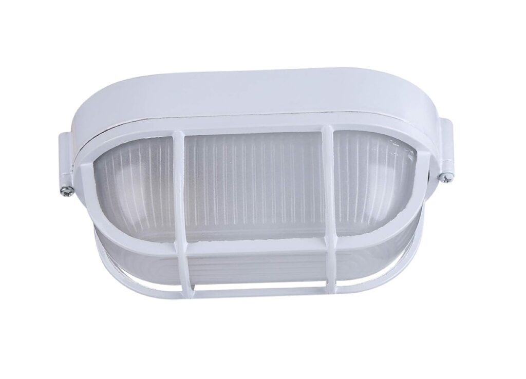 Sauna Heat Lamp Black Round 220-240V 60W w/ Bulb - Shym Saunas