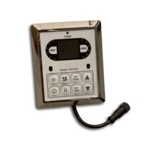 Sauna Electric Heater Stove LD tower series 9 kW - Digital External ...