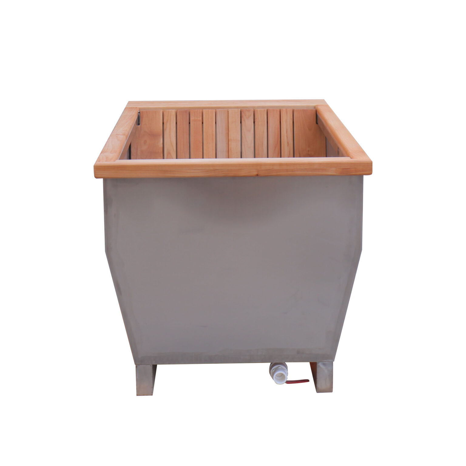 Cube Cold Plunge Tub 400 L with Cover - Shym Saunas