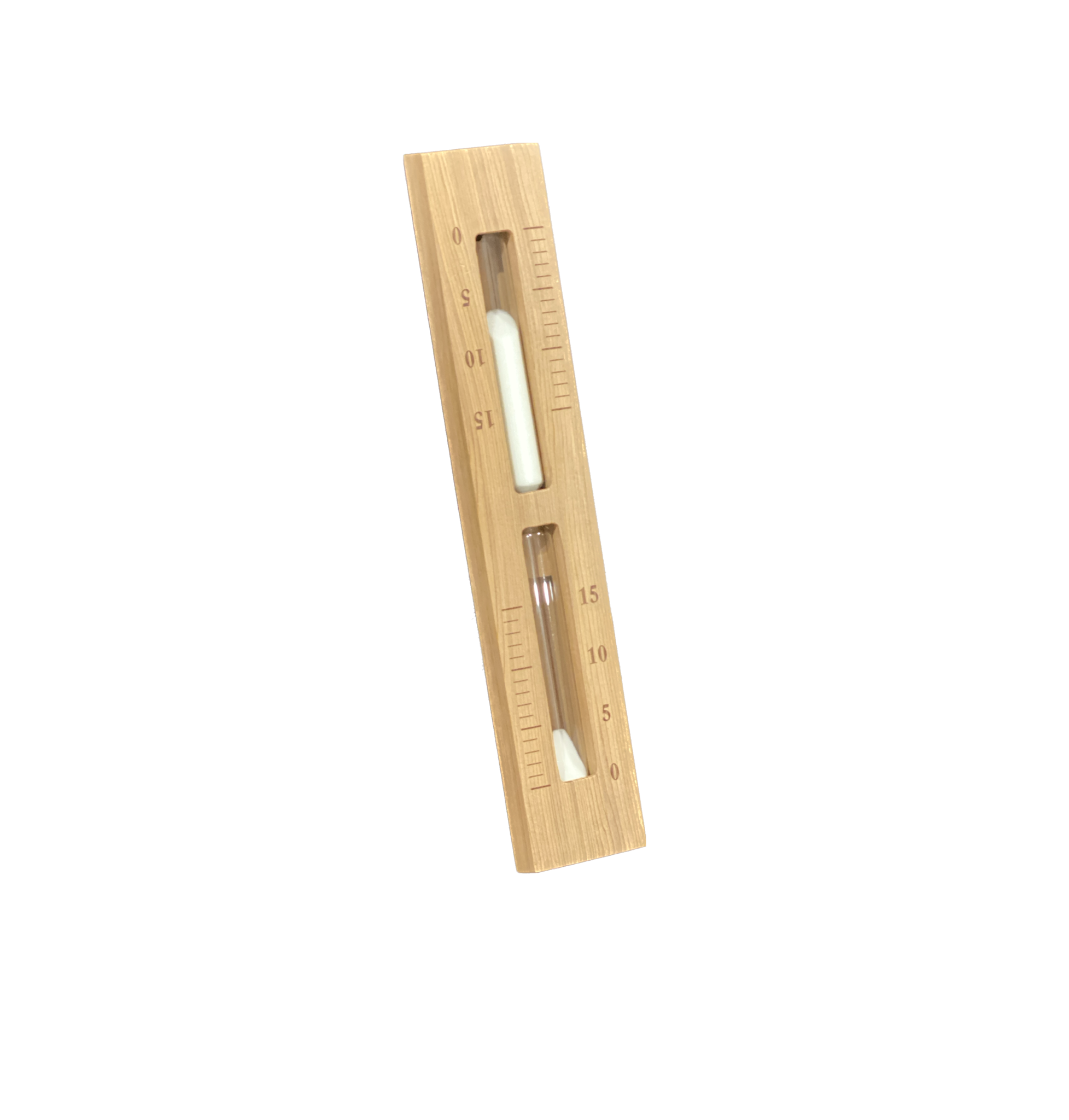 Wooden Cedar Sand Clock Timer 15 minutes - Shym Saunas