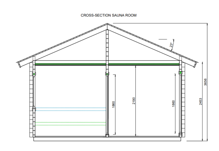 Sauna Cabin Summer House Boden MADE IN EUROPE| Shym Saunas